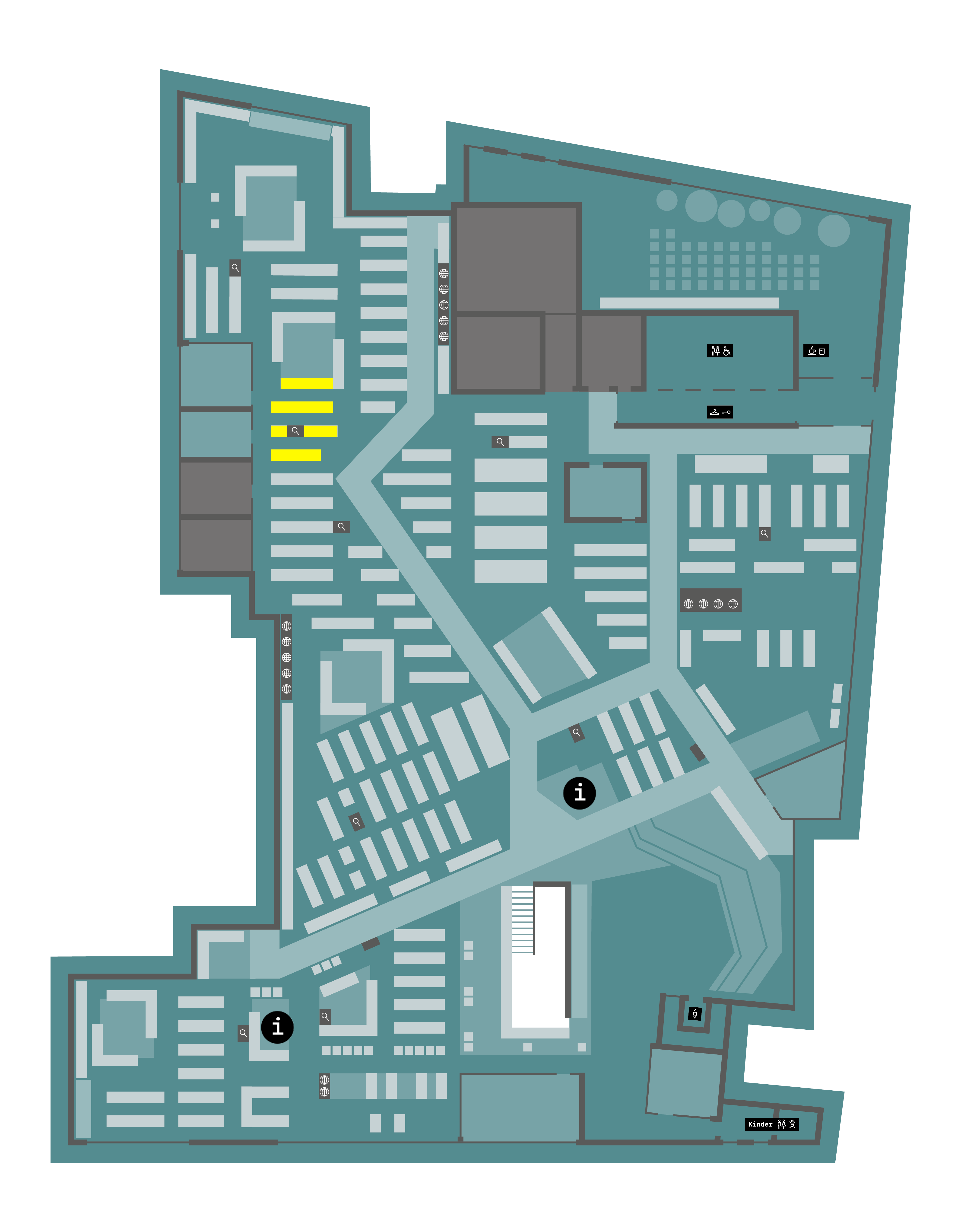 Lageplan Stadtbibliothek Heilbronn
